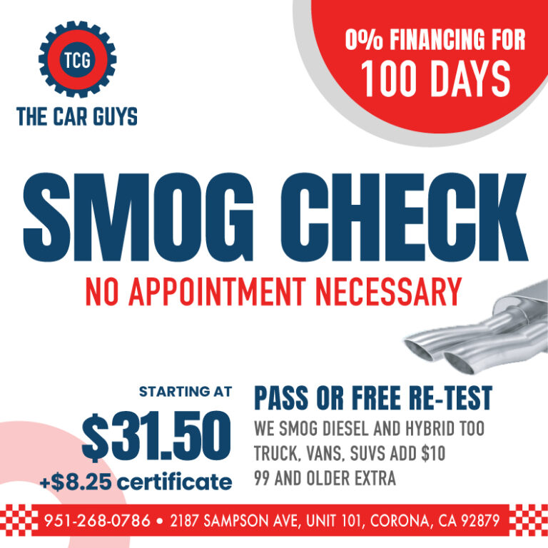 Smog Check - Corona Smog Check Test Station